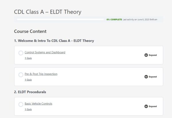 ELDT Training Online | Hazmat Certification Course